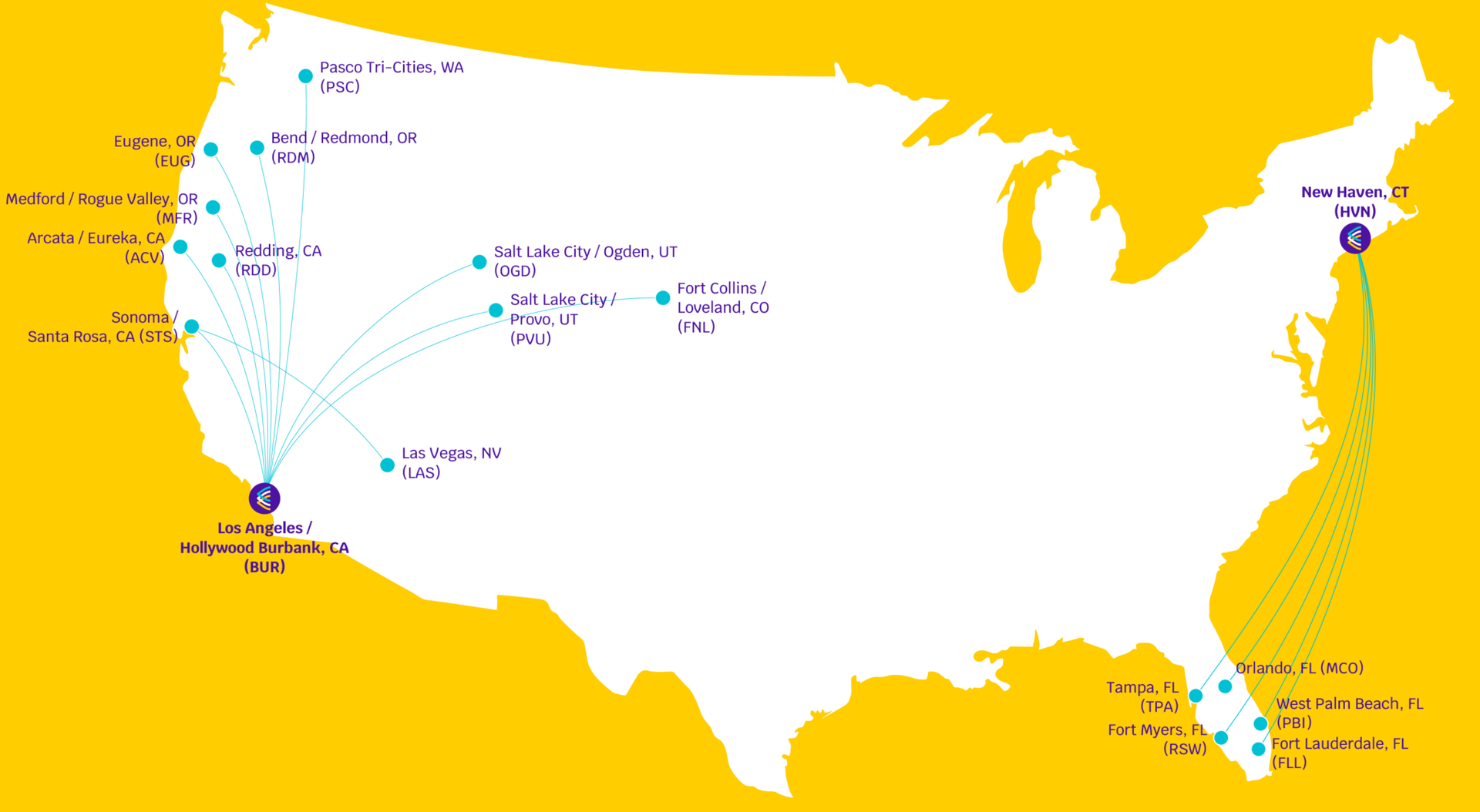 Avelo Airlines is adding a fifth route from New Haven to Florida - The ...