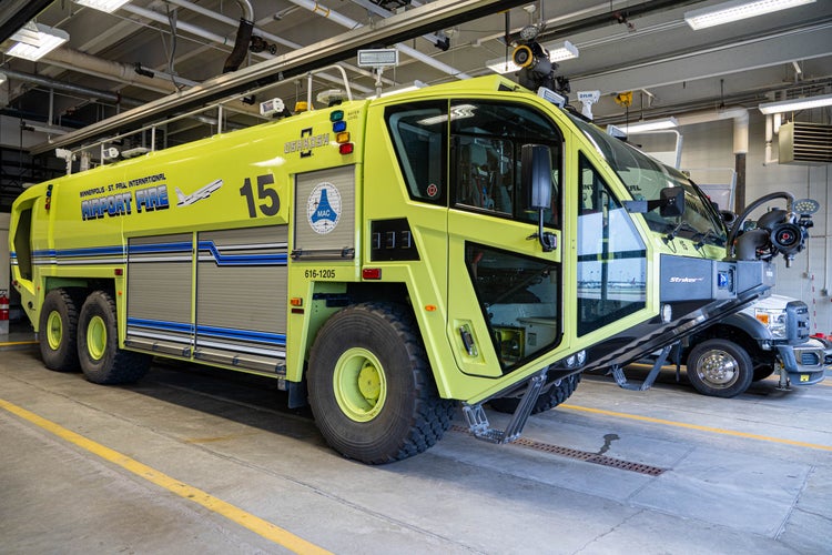 Take a behind-the-scenes look at an airport fire-and-rescue department ...