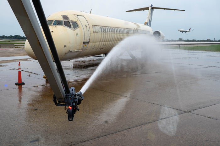 Go behind the scenes with the airport fire department at MSP