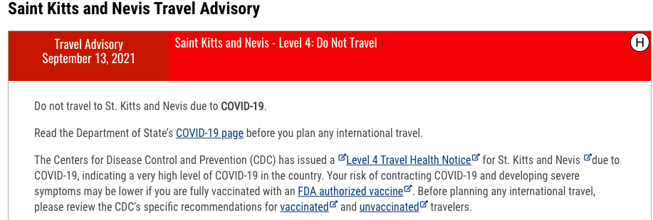 10 new countries receive highest travel warnings from US government ...