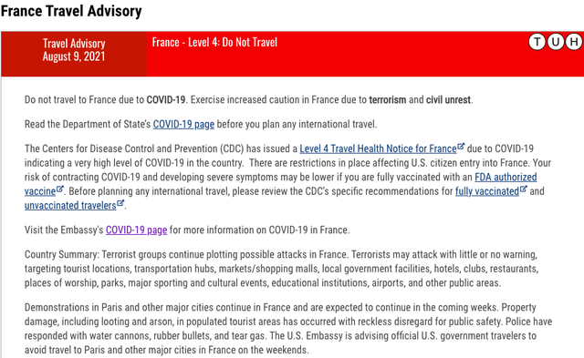 The difference between CDC and State Department travel warnings - The ...