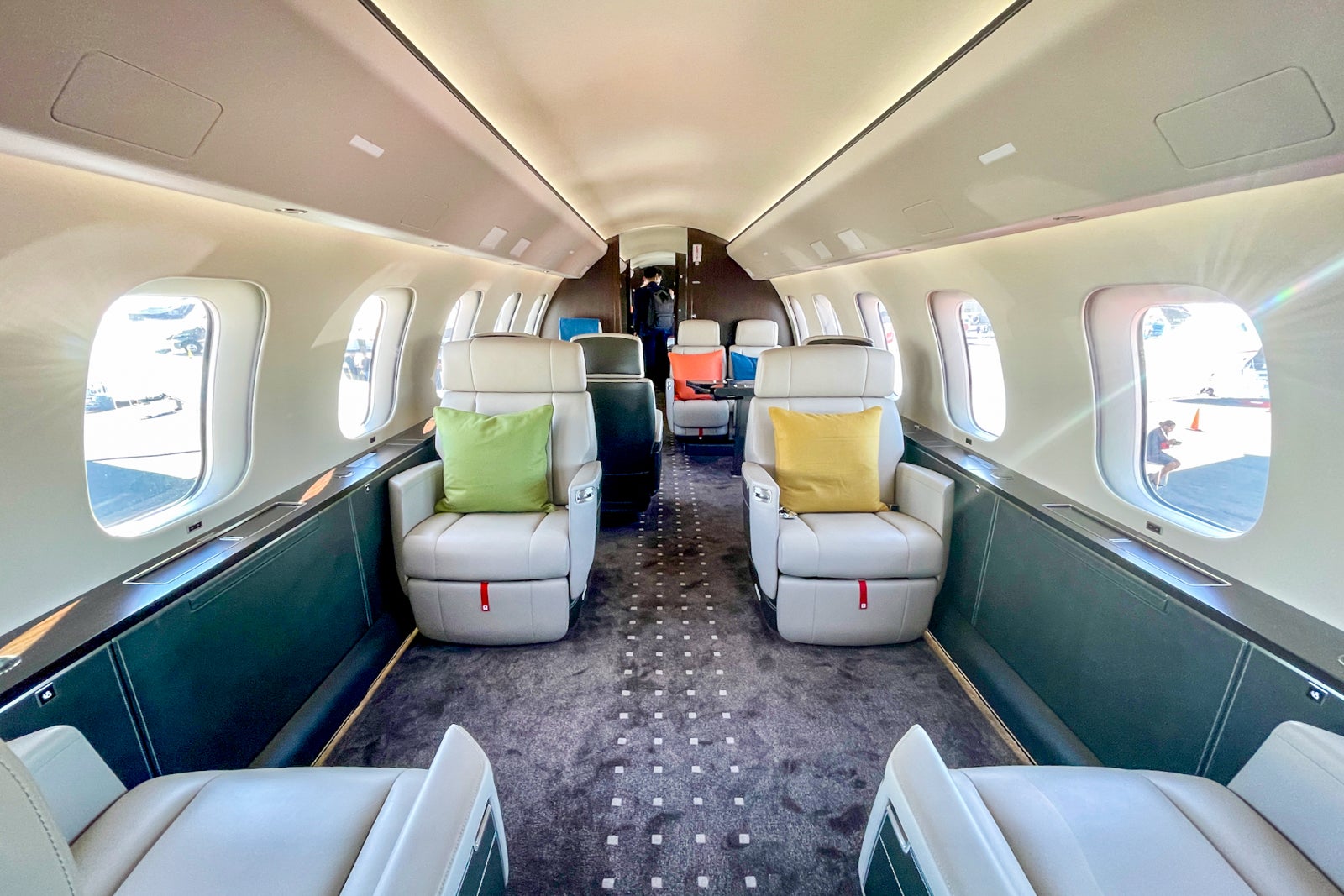 A look inside the largest and longest-range business jet - The Points Guy