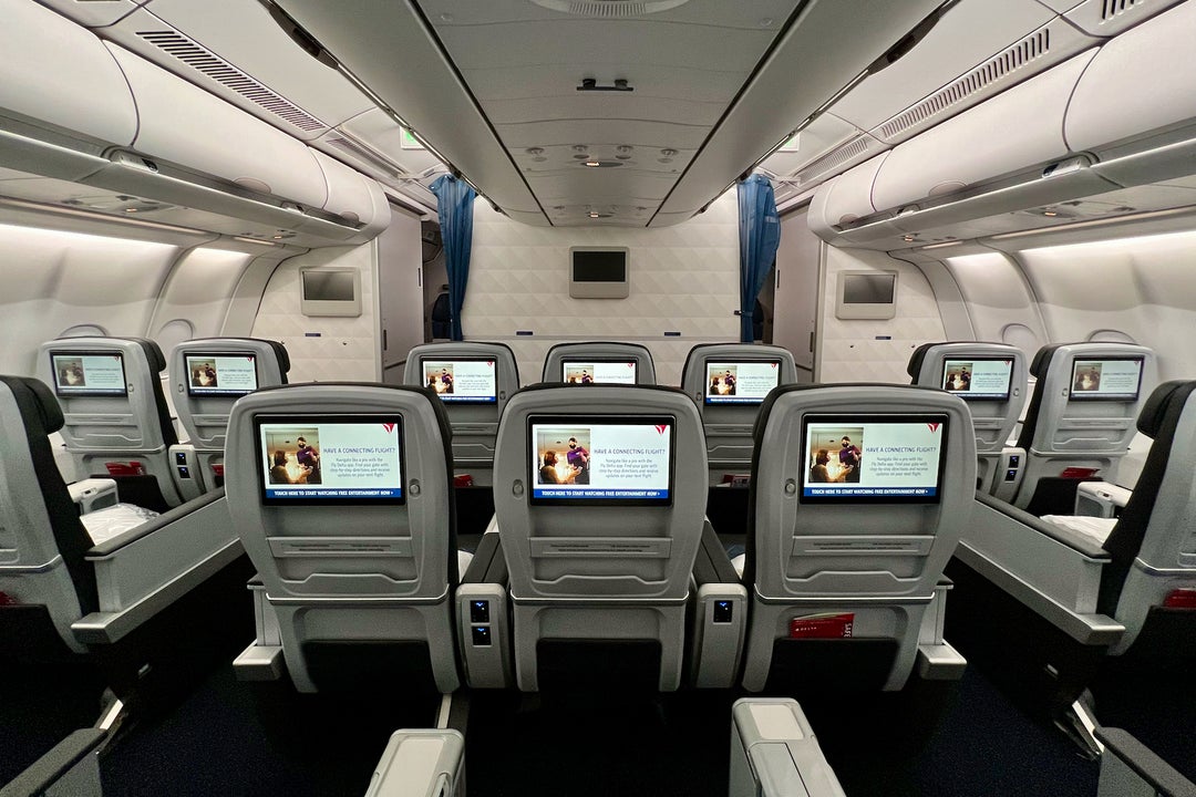 Inside Delta’s retrofitted Airbus A330 with fancy cabin upgrades - The ...
