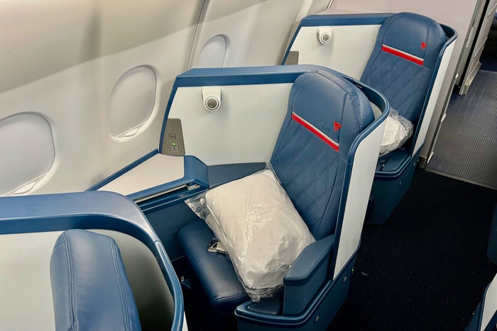 Inside Delta’s retrofitted Airbus A330 with fancy cabin upgrades