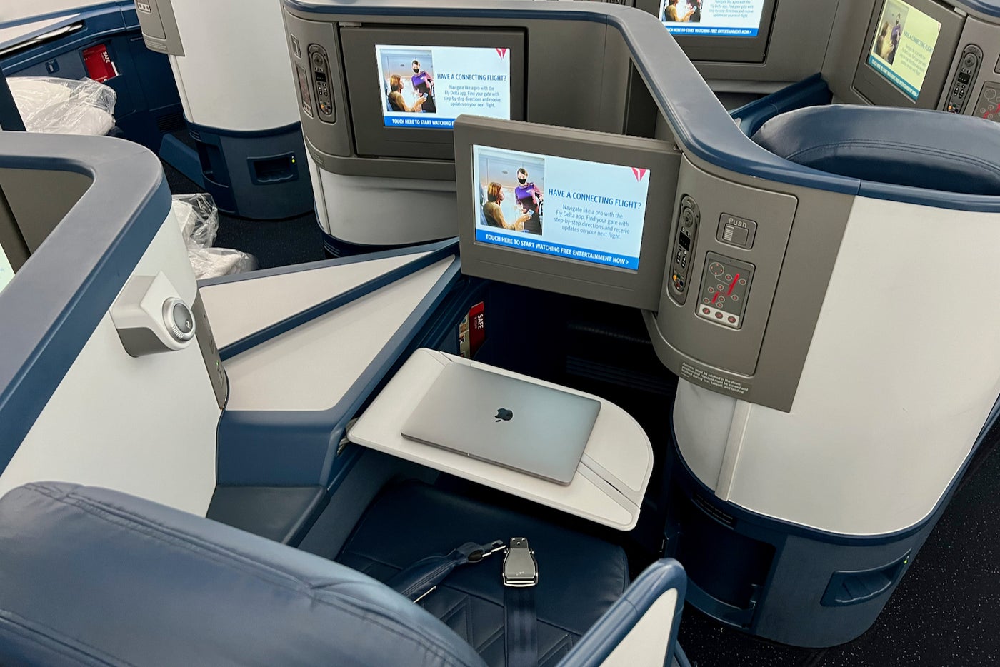 Inside Delta’s retrofitted Airbus A330 with fancy cabin upgrades
