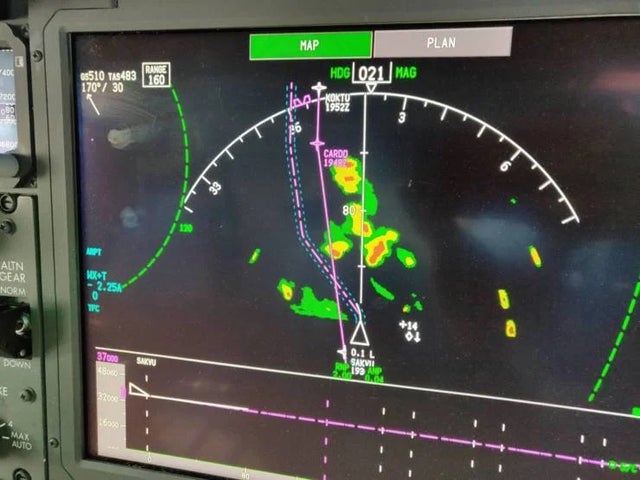 What is ‘aircraft weather radar’ and how do pilots use it avoid ...