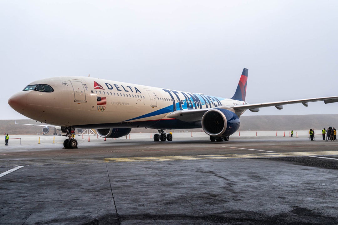 Delta Air Lines reveals special Olympics livery for Team USA on A330 ...