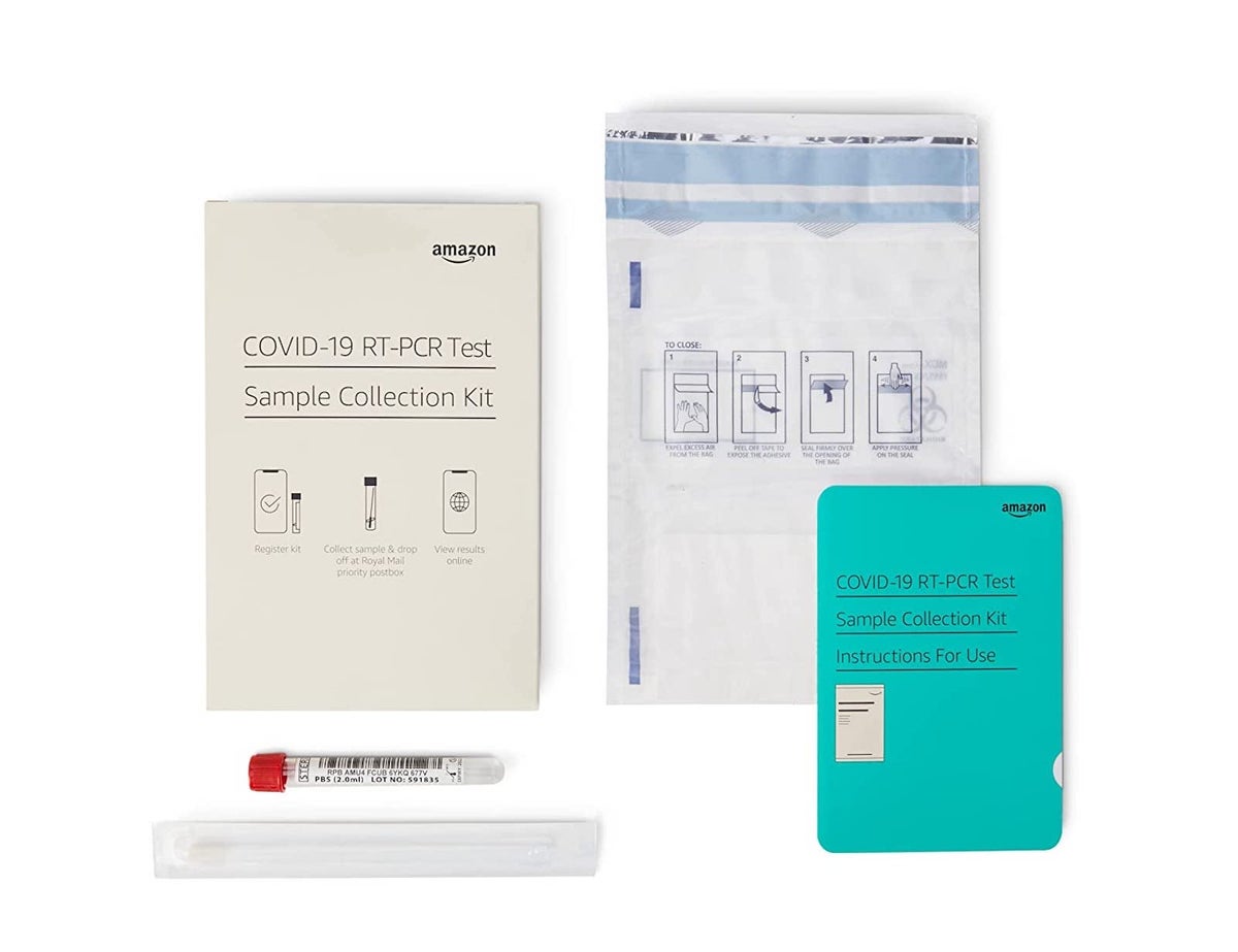 Amazon now sells cheap UK government-approved PCR tests for travel ...