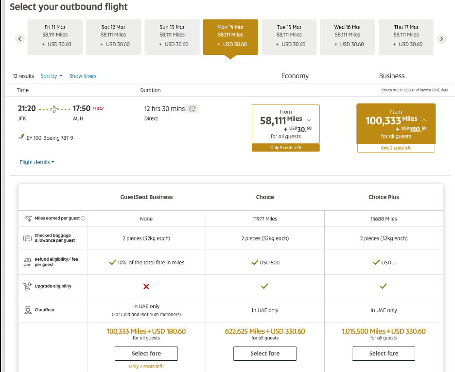 Best way to book Etihad flights with transferable points - The Points Guy
