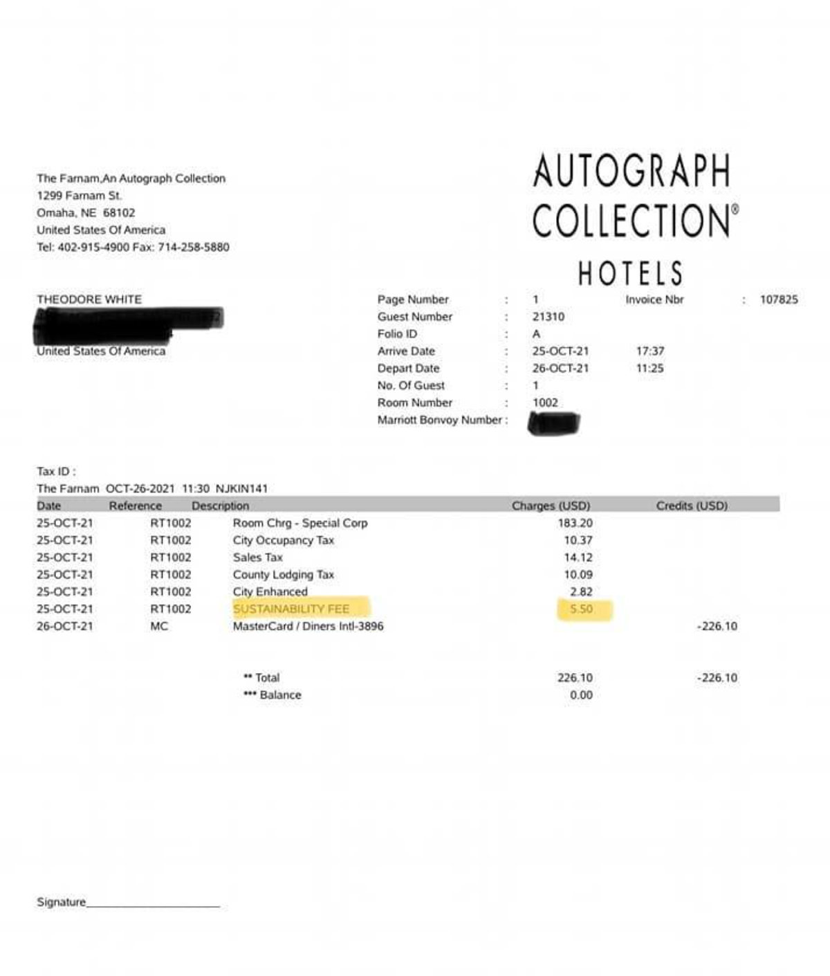 Check your bill: Some Marriott hotels are now charging a nightly ...