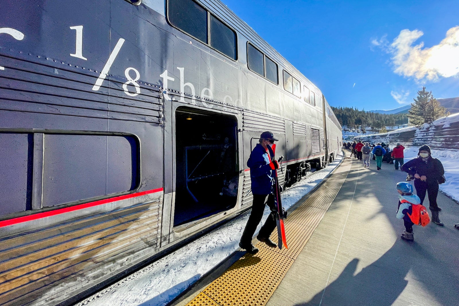 I had a free day in Denver and decided to take the ski train - The ...