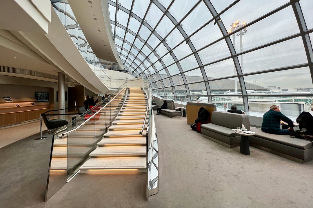 Inside Air France's new and much improved 2-story lounge in Paris - The ...