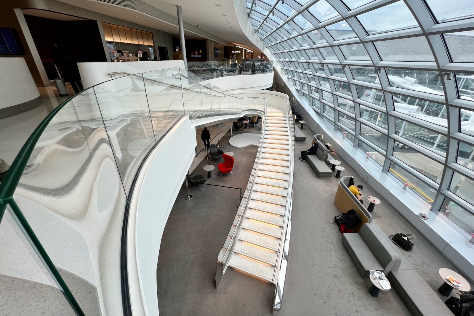 Inside Air France's new and much improved 2-story lounge in Paris - The ...