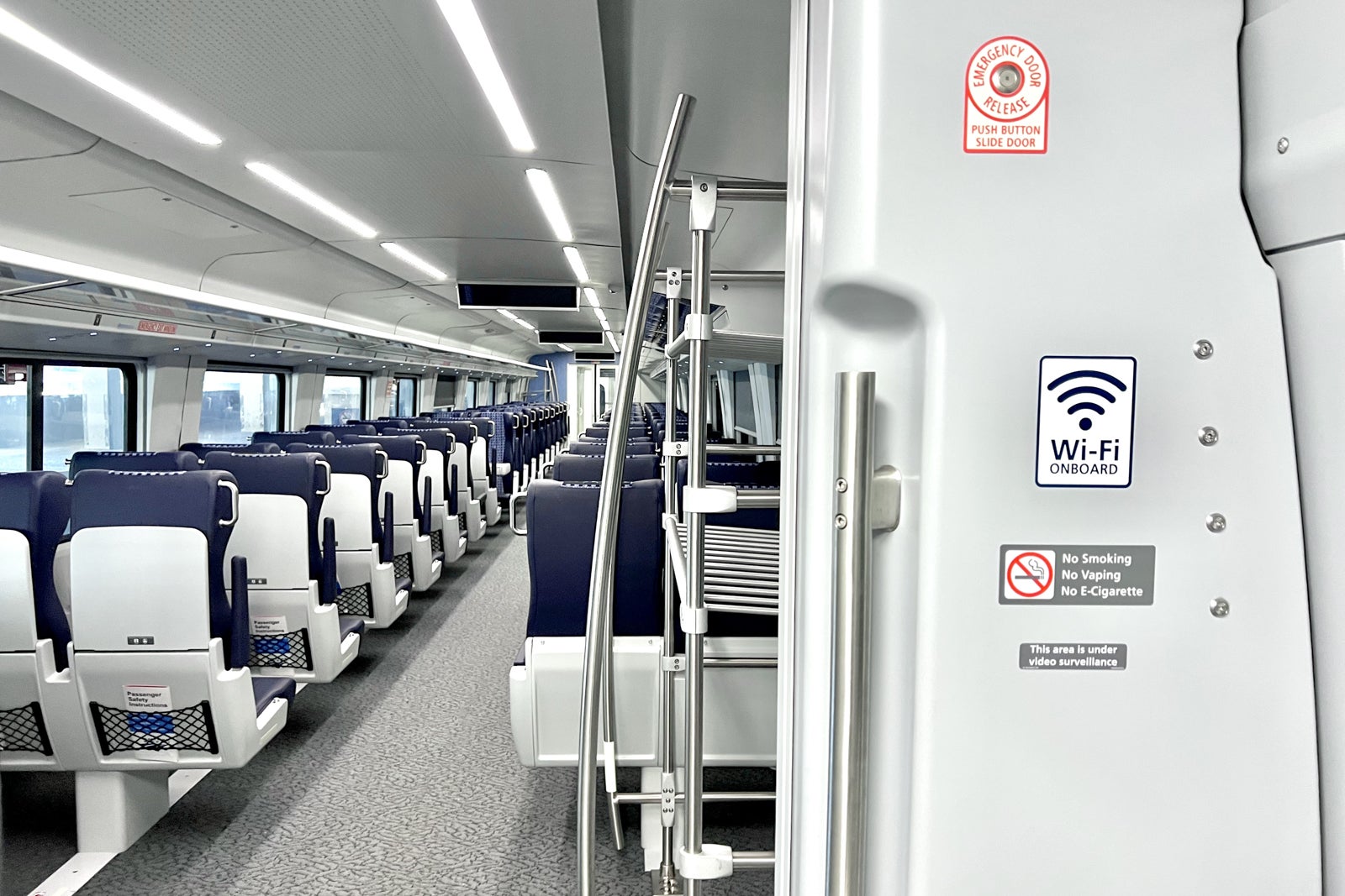 Faster Wi-Fi with slimmer seats: Here’s a first look onboard Amtrak’s ...