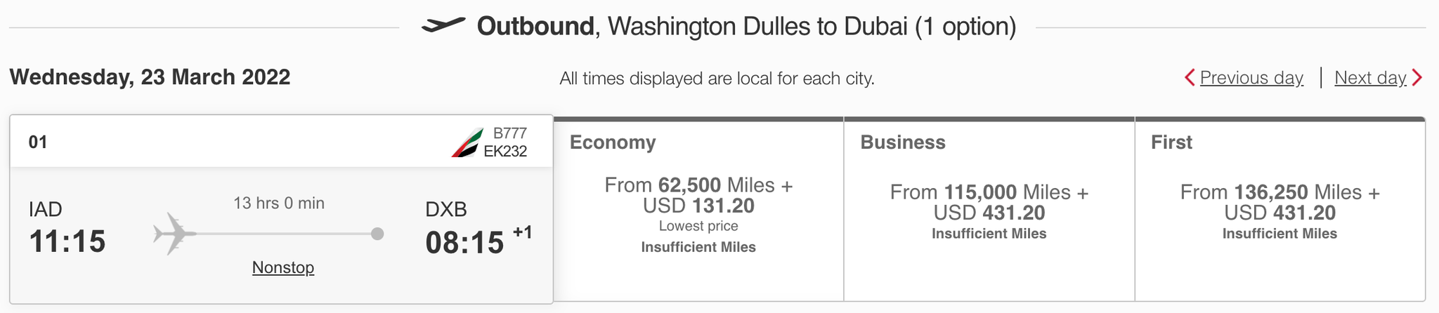 Emirates increases fuel surcharges on Skywards award redemptions - The ...