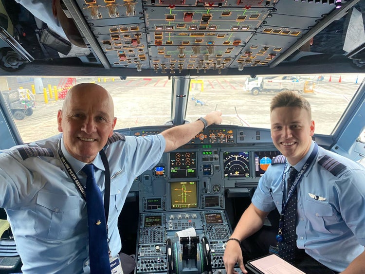 Age 65 retirement grounds JetBlue Pilot after a final flight with his ...