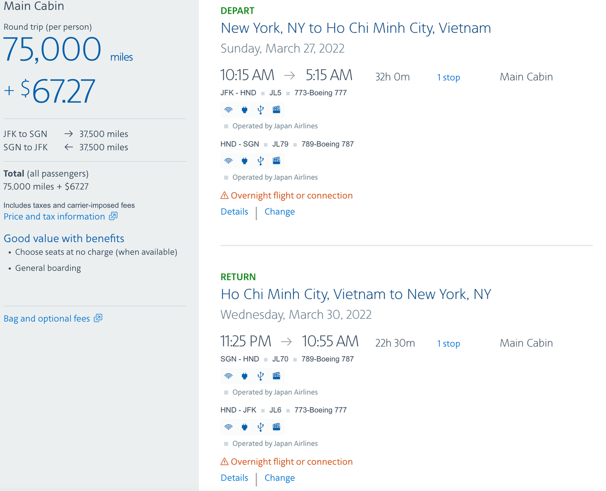The best ways to use points and miles to fly from the US to Vietnam ...