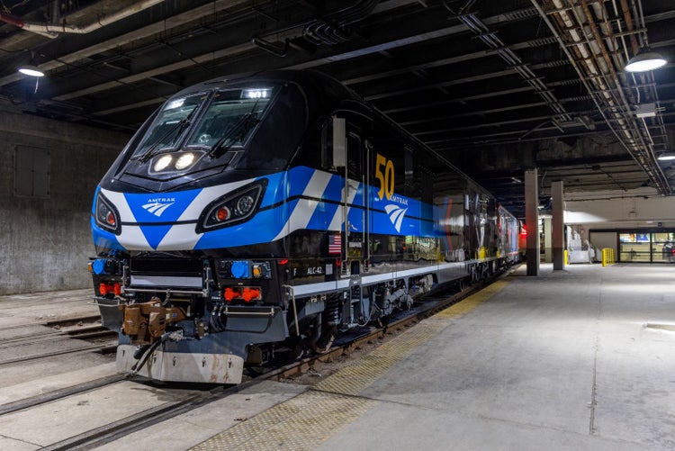 Check out the new locomotives Amtrak just rolled out on the Empire ...