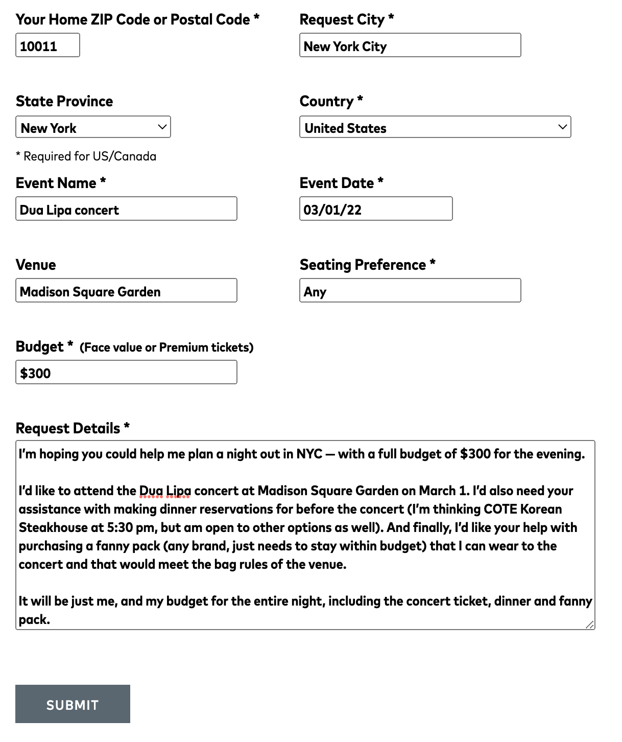 The ultimate credit card concierge test: 3 cards, $300 and 1 night in ...
