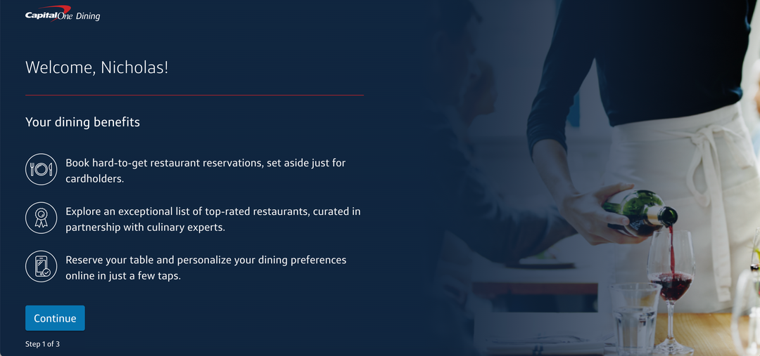 You can now get exclusive restaurant reservations through Capital One ...