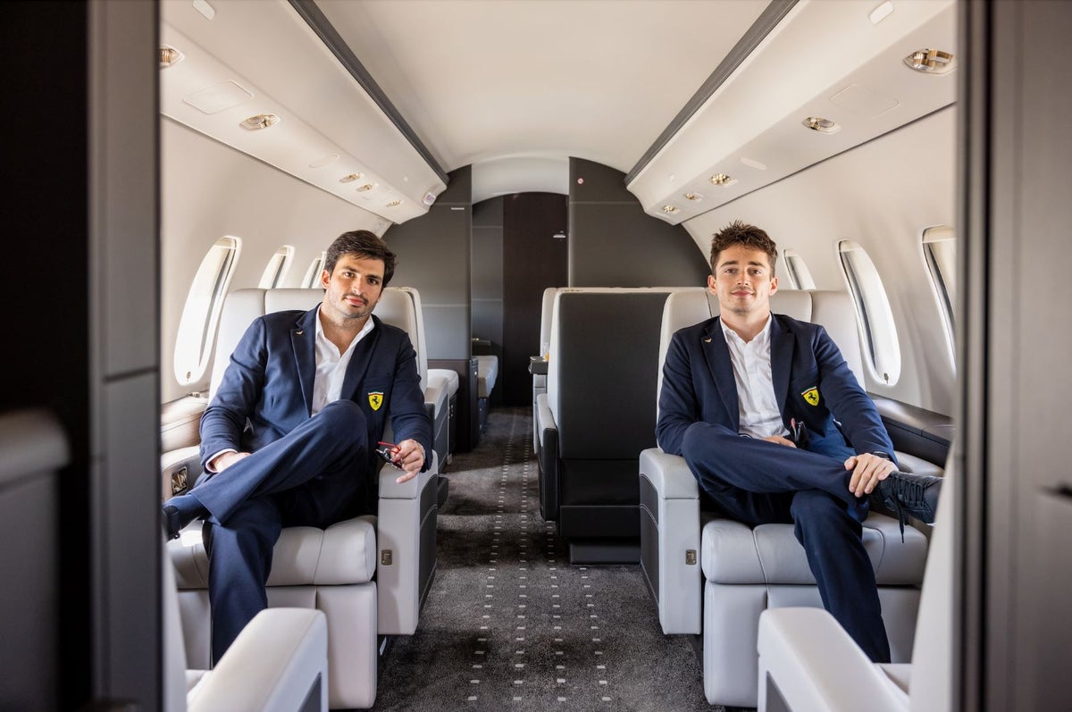 How Formula One Ferraris and drivers jet around the world - The Points Guy