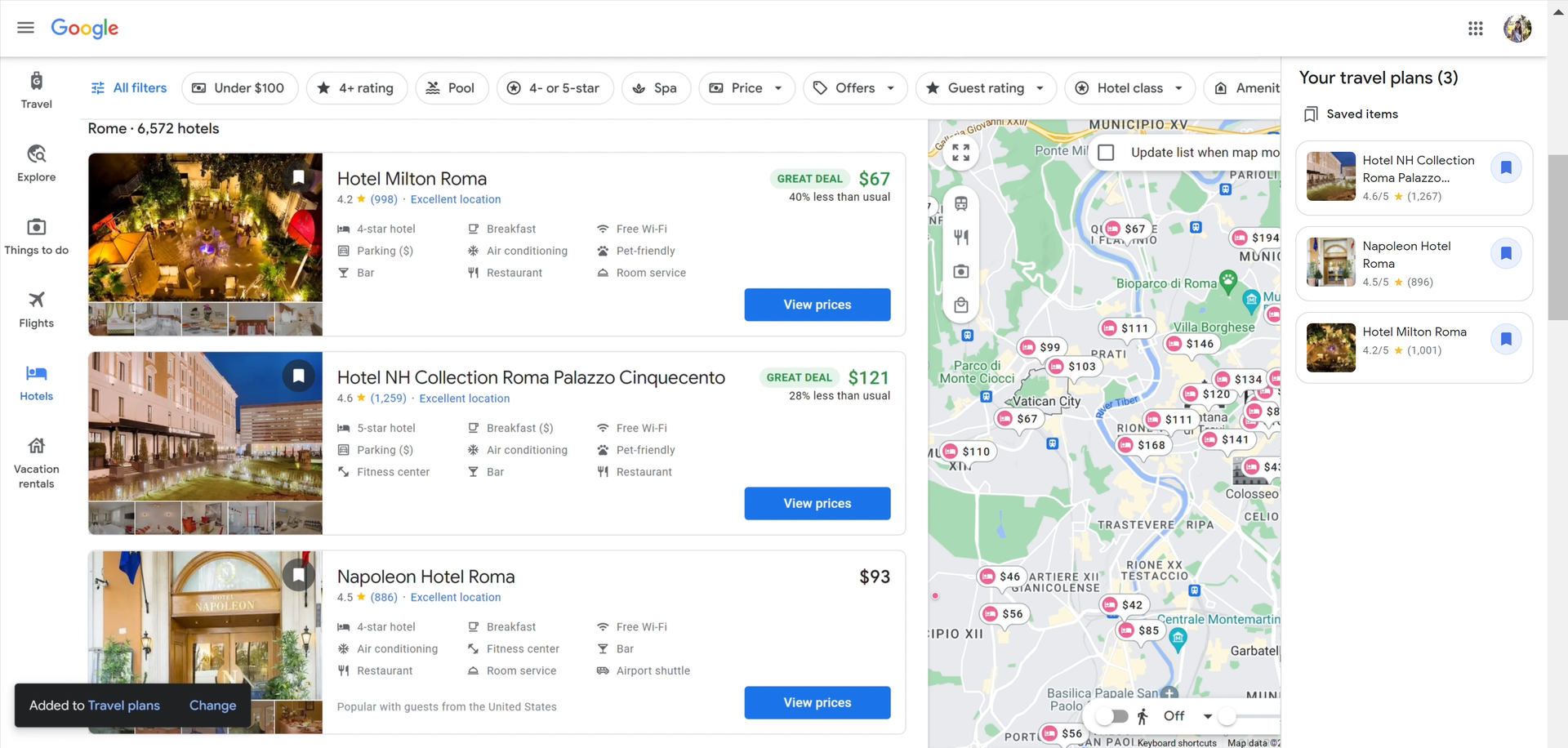 Google's new travel search tools - The Points Guy