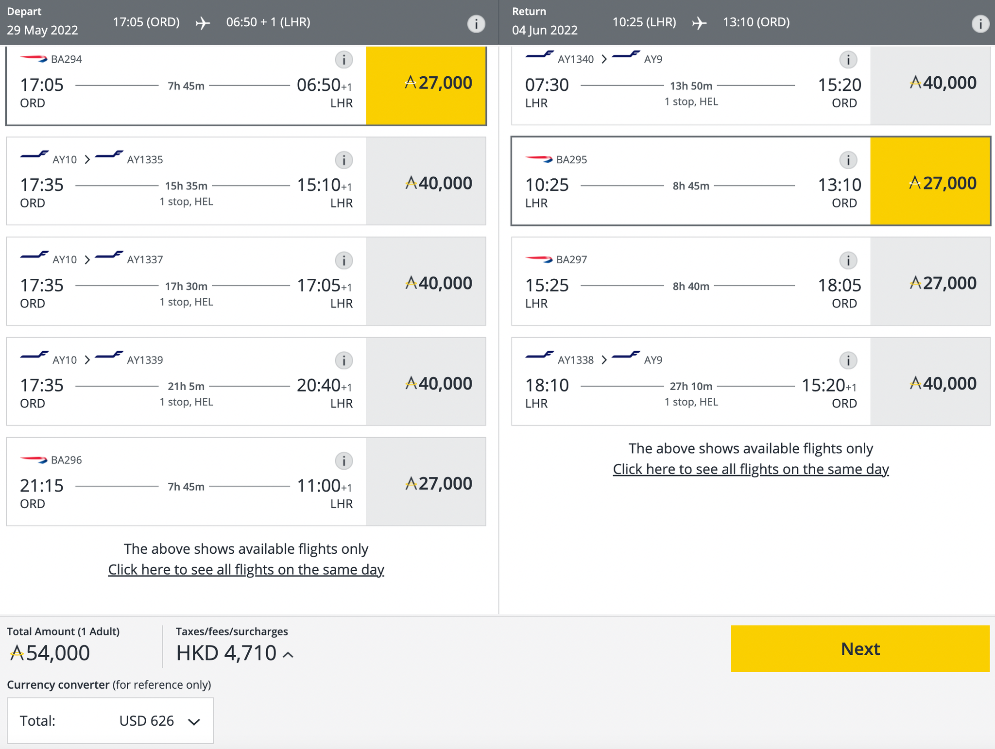 Quick points: British Airways Avios vs. Cathay Pacific Asia Miles - The ...