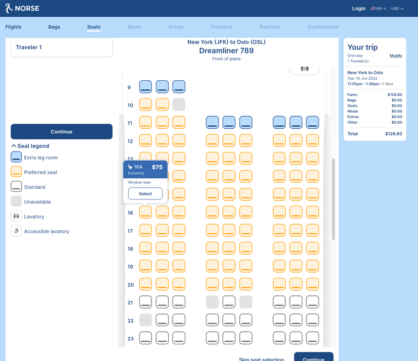 Here's what it's like to book a $129 Norse Atlantic Airways flight to ...