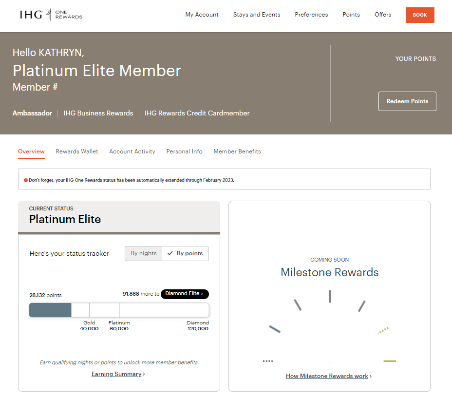 IHG One Rewards elite status planning in 2022 - The Points Guy
