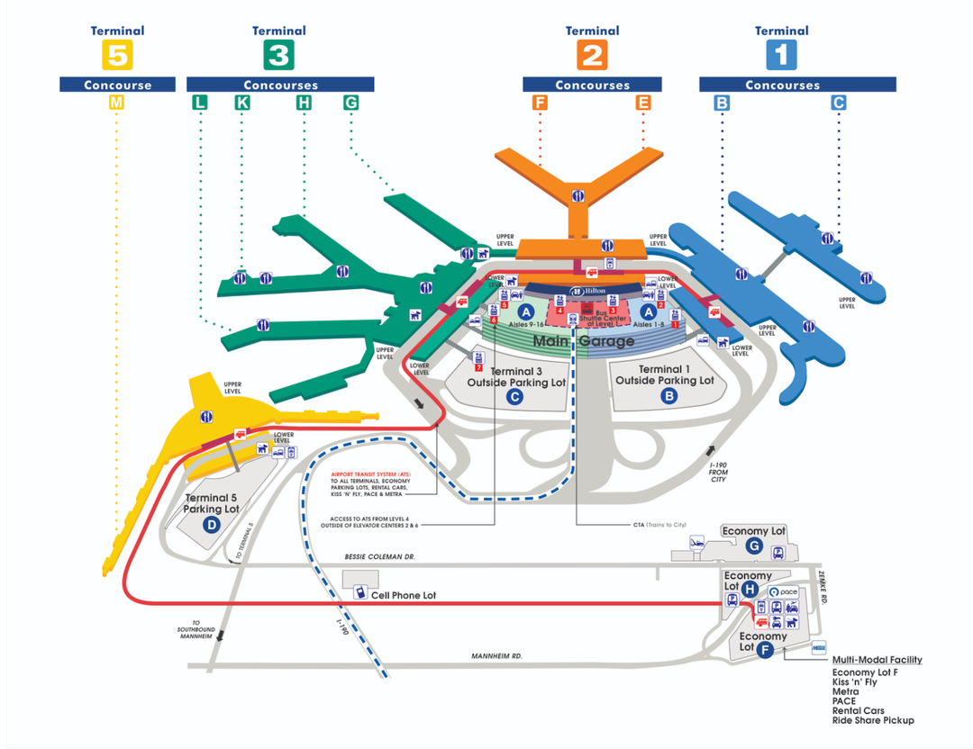 O'Hare's upgraded people-mover system now fully operational - The ...