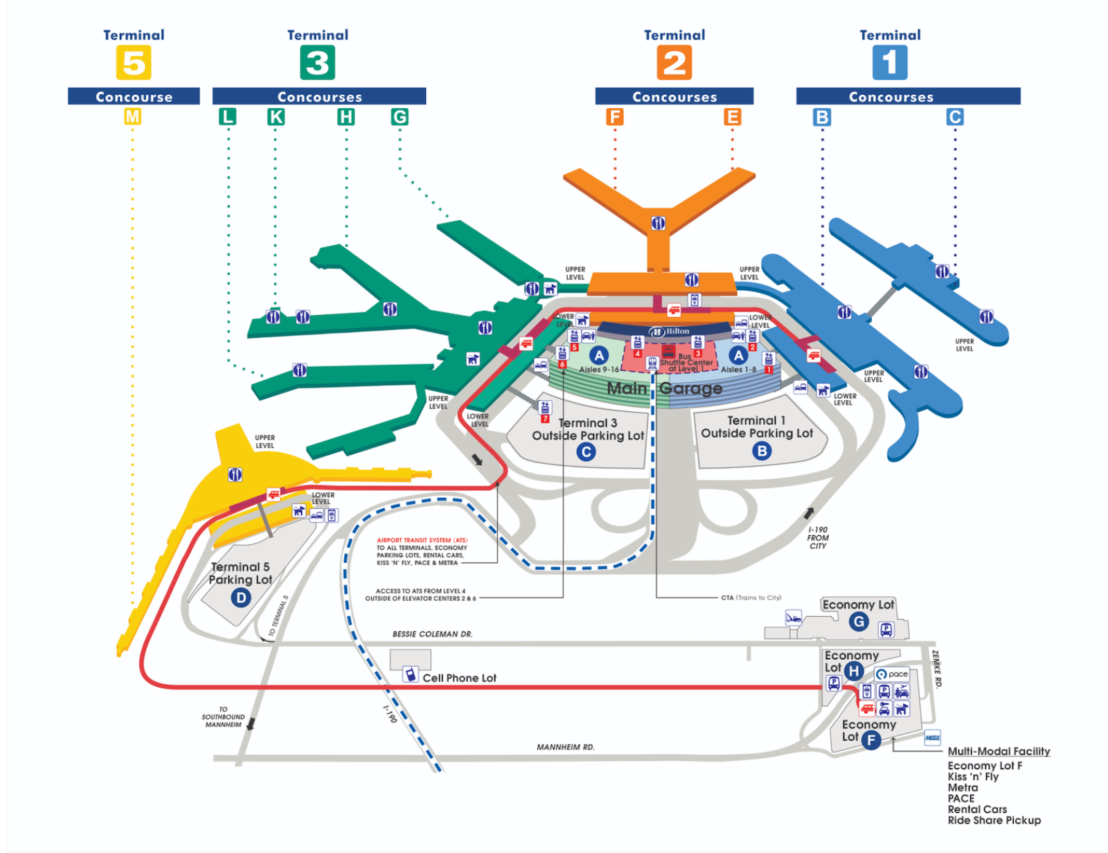 O'Hare's upgraded people-mover system now fully operational - The ...