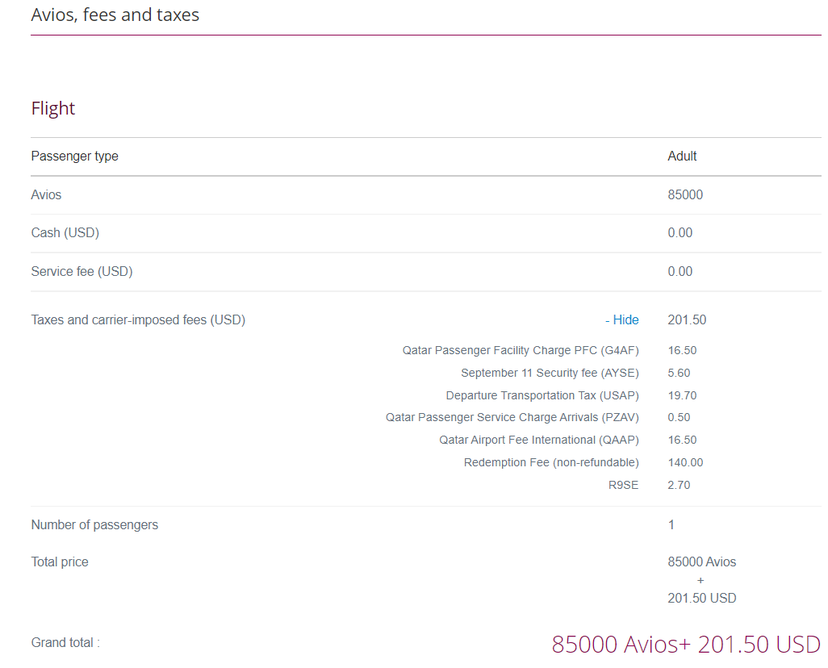 Qatar Airways reintroduces redemption fees per segment - The Points Guy