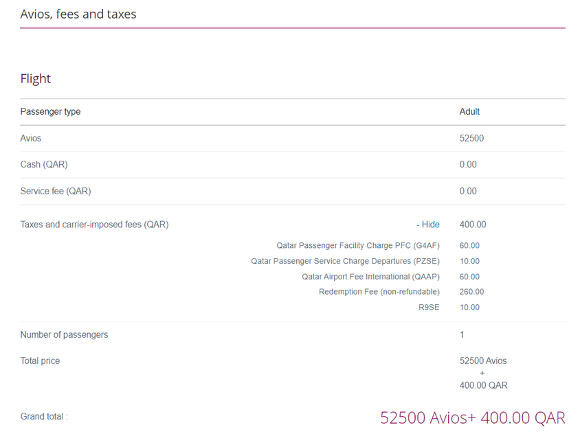Qatar Airways reintroduces redemption fees per segment - The Points Guy