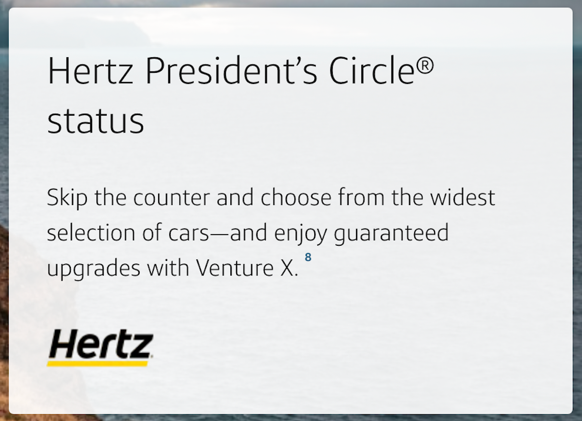 Using Hertz elite perks and earning bonus miles with Capital One ...