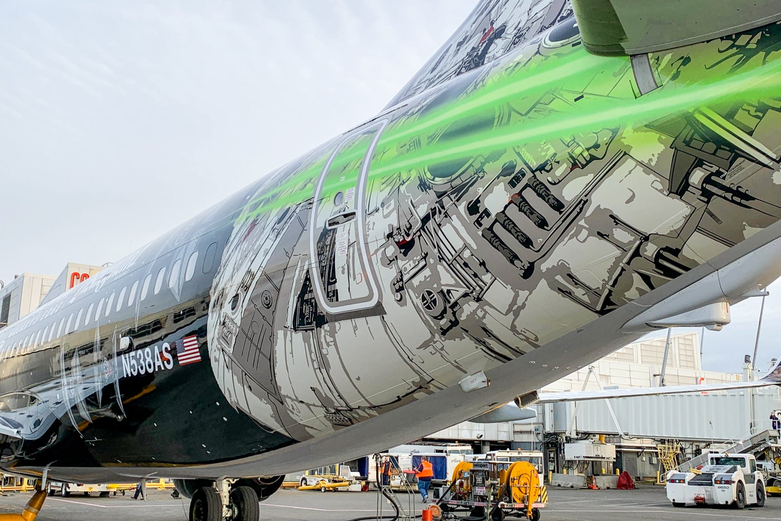 May the 4th be with you: Alaska unveils new 'Star Wars' plane - The ...
