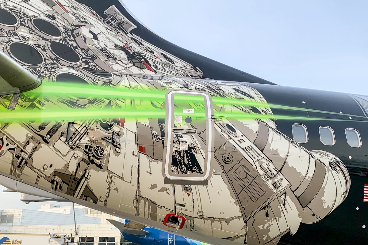 May the 4th be with you: Alaska unveils new 'Star Wars' plane - The ...