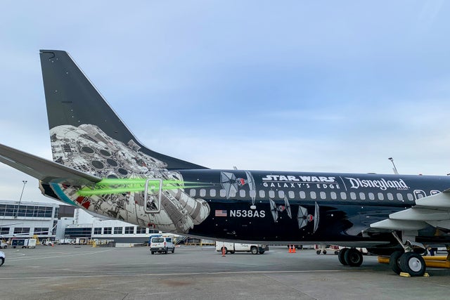 May the 4th be with you: Alaska unveils new 'Star Wars' plane - The ...
