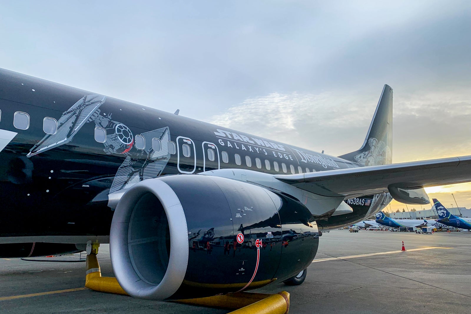 May the 4th be with you: Alaska unveils new 'Star Wars' plane - The ...