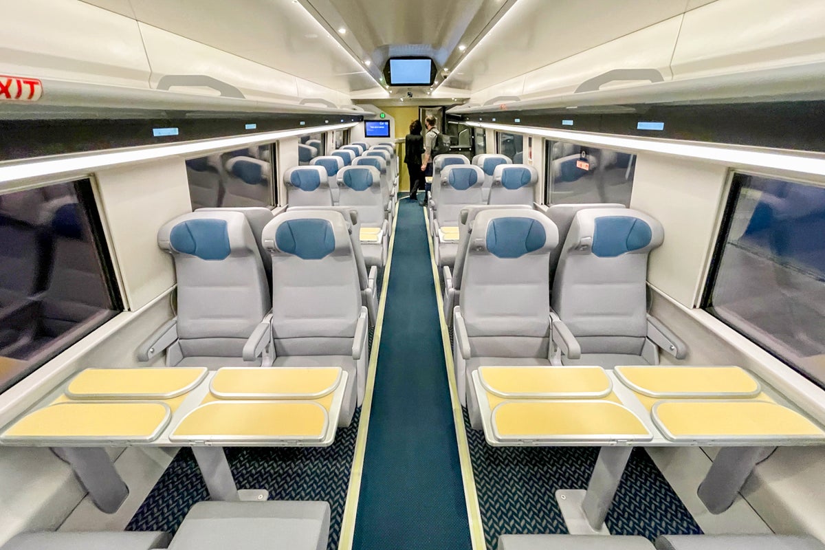 First look at Amtrak's spiffy new Acela trains - The Points Guy