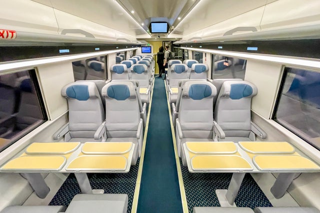 First look at Amtrak's spiffy new Acela trains - The Points Guy