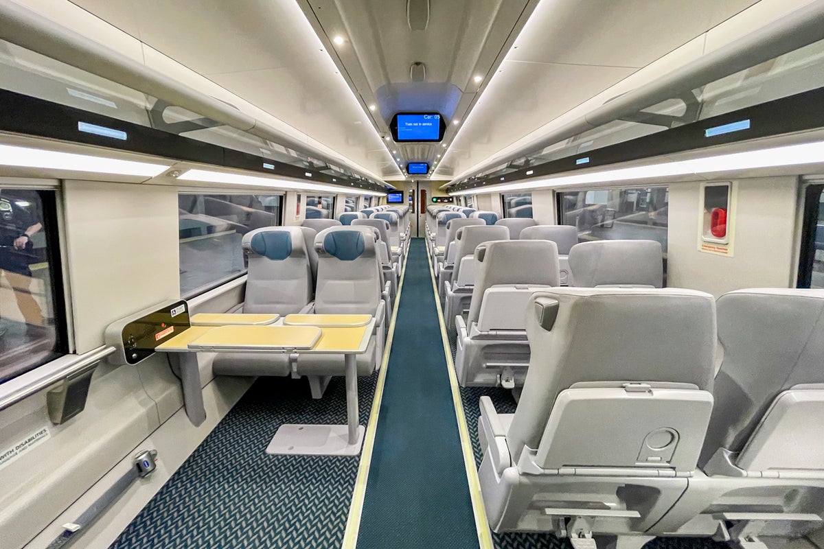 First look at Amtrak's spiffy new Acela trains - The Points Guy