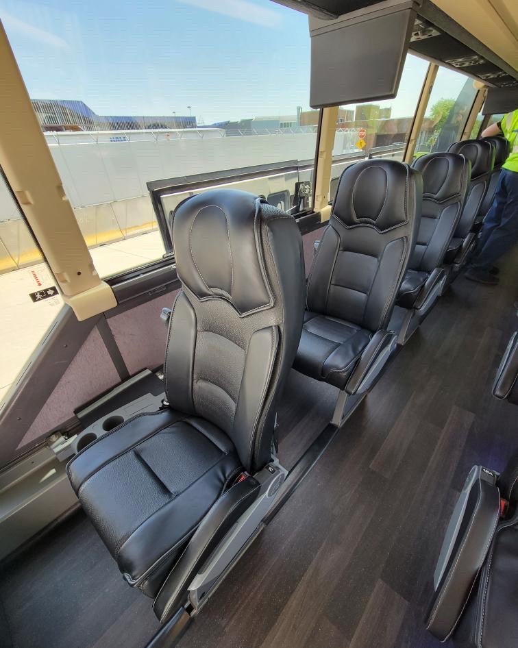 Photos: American's new bus service gears up for its big launch - The ...