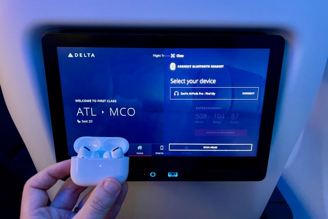 Delta to boost seatback screen game, expand Bluetooth — and launch ...