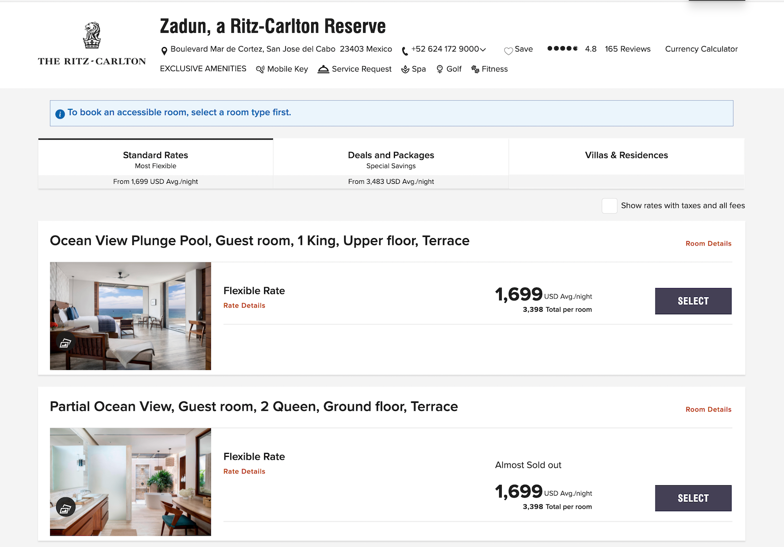 Lavish but lacking: A review of Mexico's Ritz-Carlton Zadun - The ...