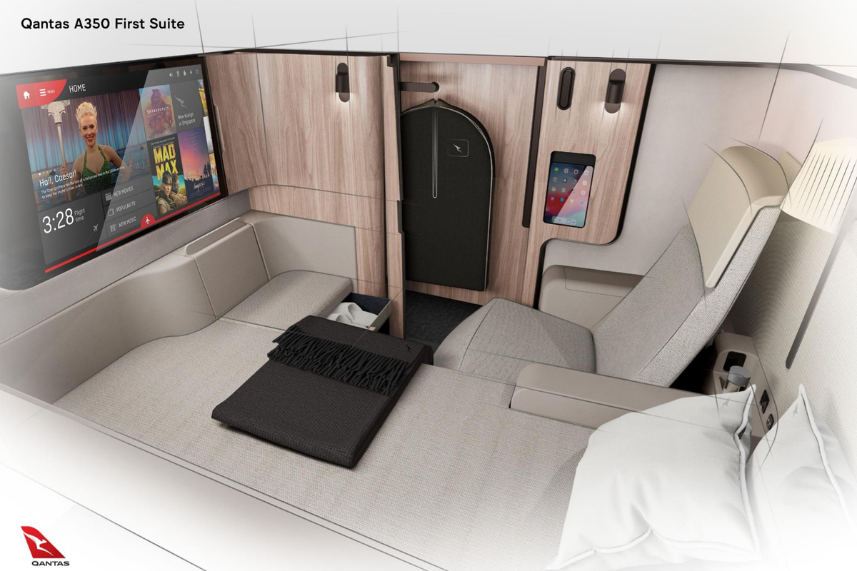 Qantas unveils new cabins and onboard amenities for world's longest ...