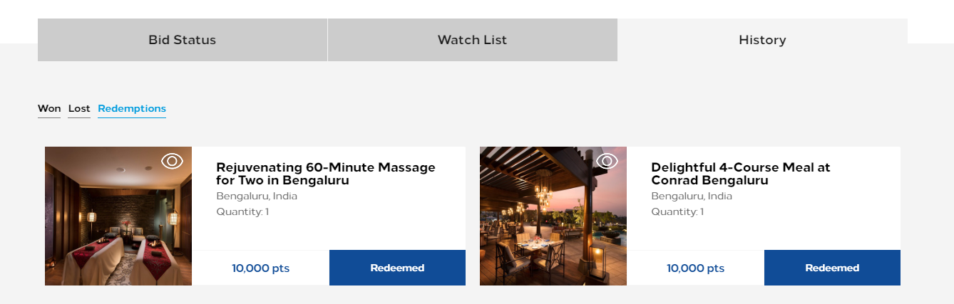Hilton Honors Experiences: Redeeming for dinner and massages - The ...