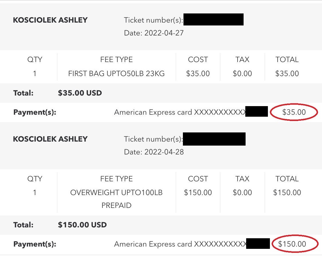 I wasn't paying attention, and it cost me $185 on a recent flight - The ...