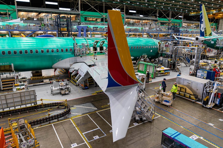 A look inside Boeing's 737 MAX factory - The Points Guy