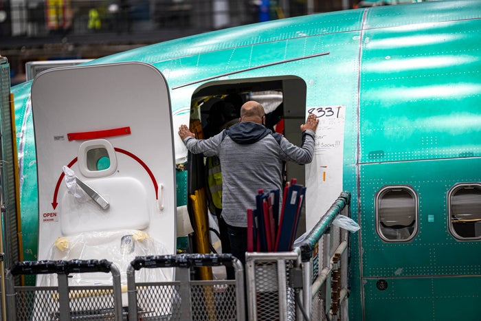 A look inside Boeing's 737 MAX factory