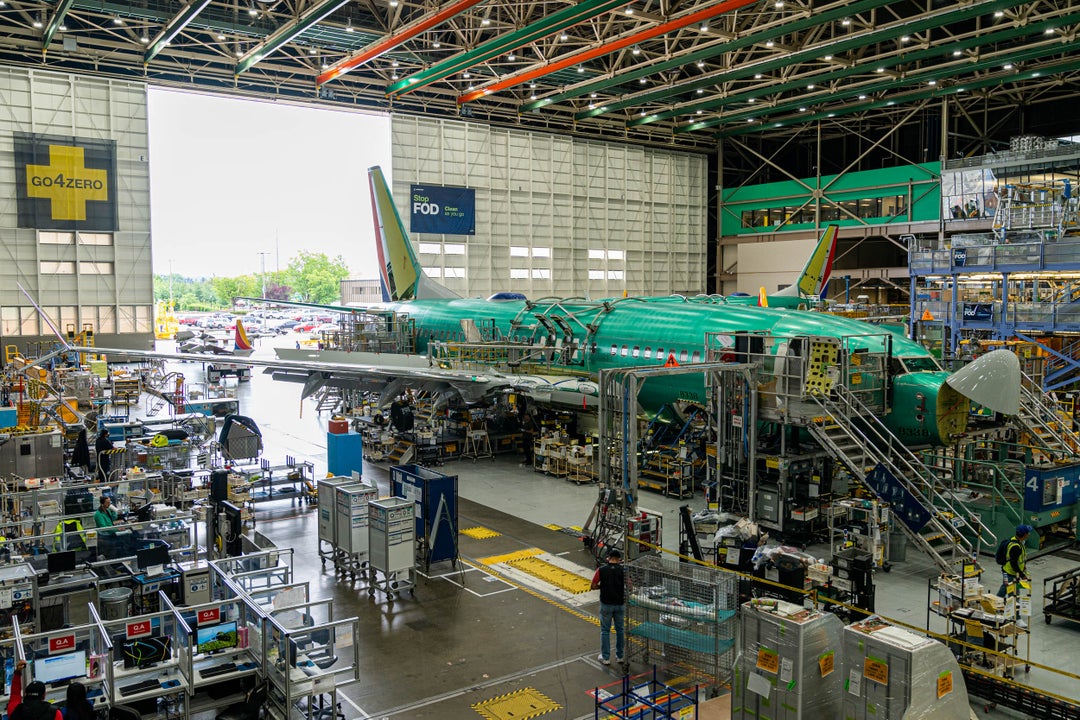 A look inside Boeing's 737 MAX factory - The Points Guy